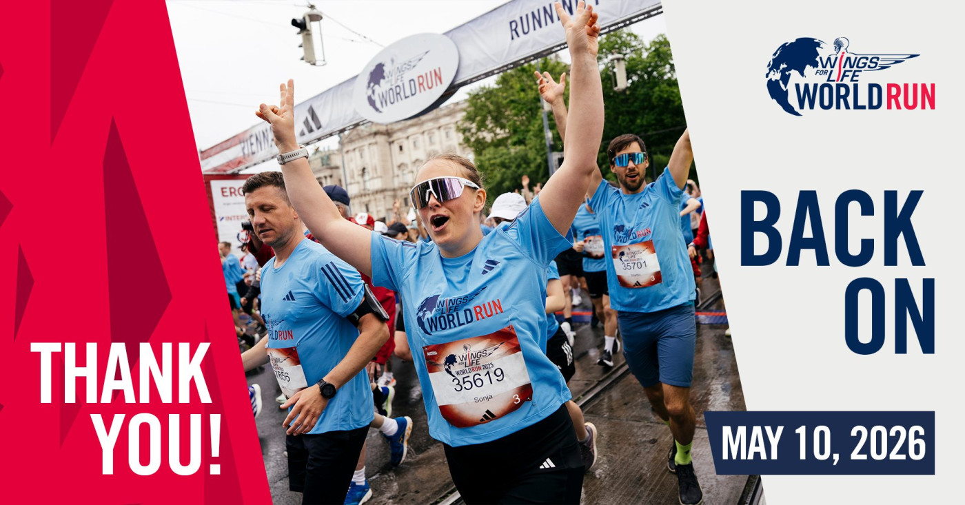 Wings for Life World Run 2026 | Događaji | Turistička zajednica grada Zadra