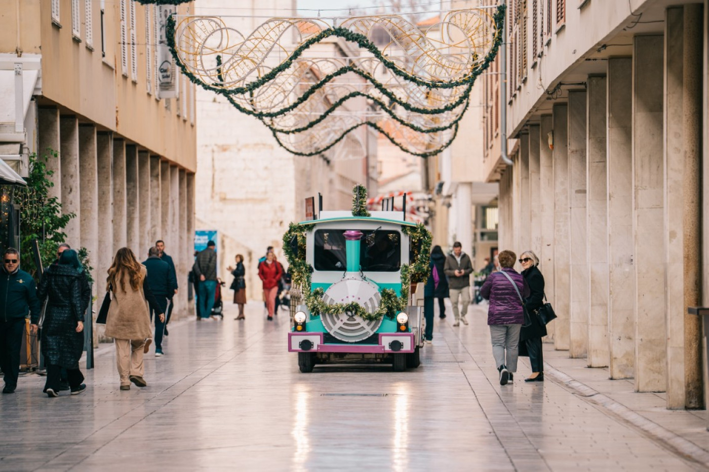 Festive Ride for the Little Ones: The Advent Train on Zadarâ€™s ...